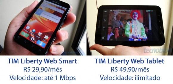 TIM anuncia novos planos de internet móvel para smartphones e tablets ...