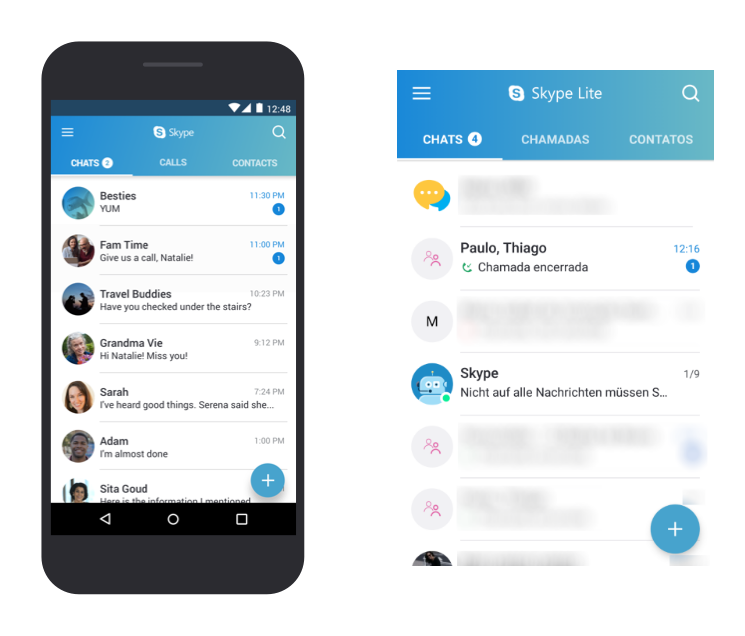 Skype lança app otimizado para versões antigas do Android • Tecnoblog