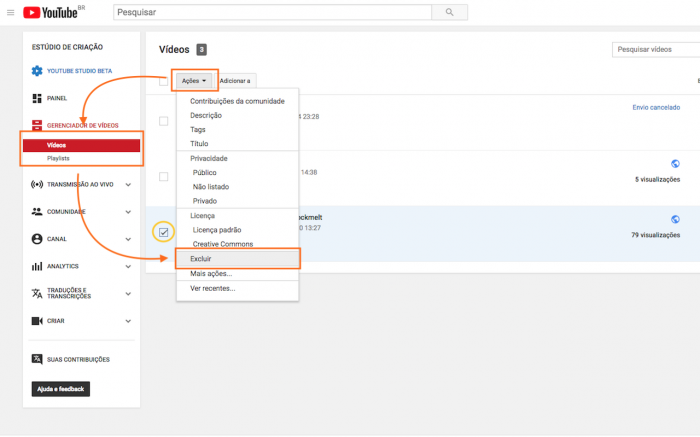 Como excluir um vídeo do YouTube • Tecnoblog