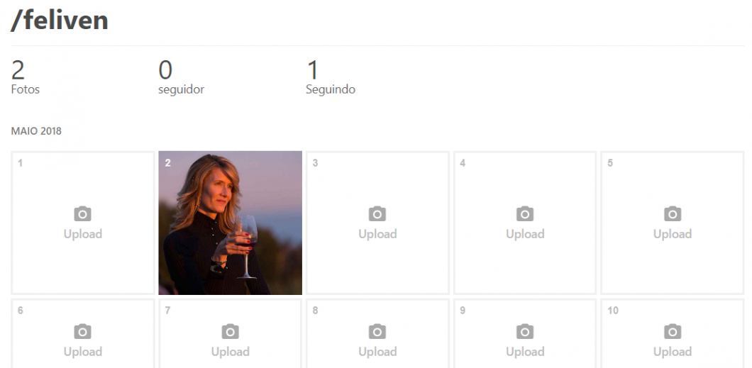 O Fotolog está de volta e permite postar apenas uma foto por dia ...