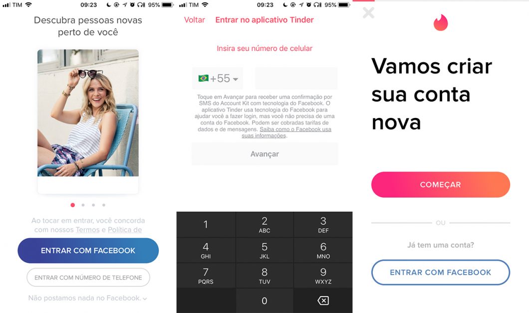 Como usar o Tinder sem precisar ter perfil no Facebook • Tecnoblog