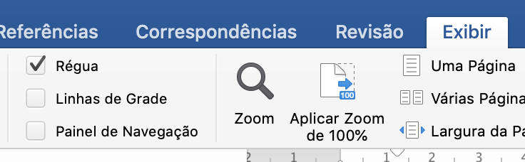 Como colocar régua no Word • Tecnoblog