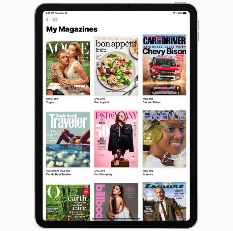 Apple News+ entrega mais de 300 revistas e jornais por US$ 9,99 • Tecnoblog
