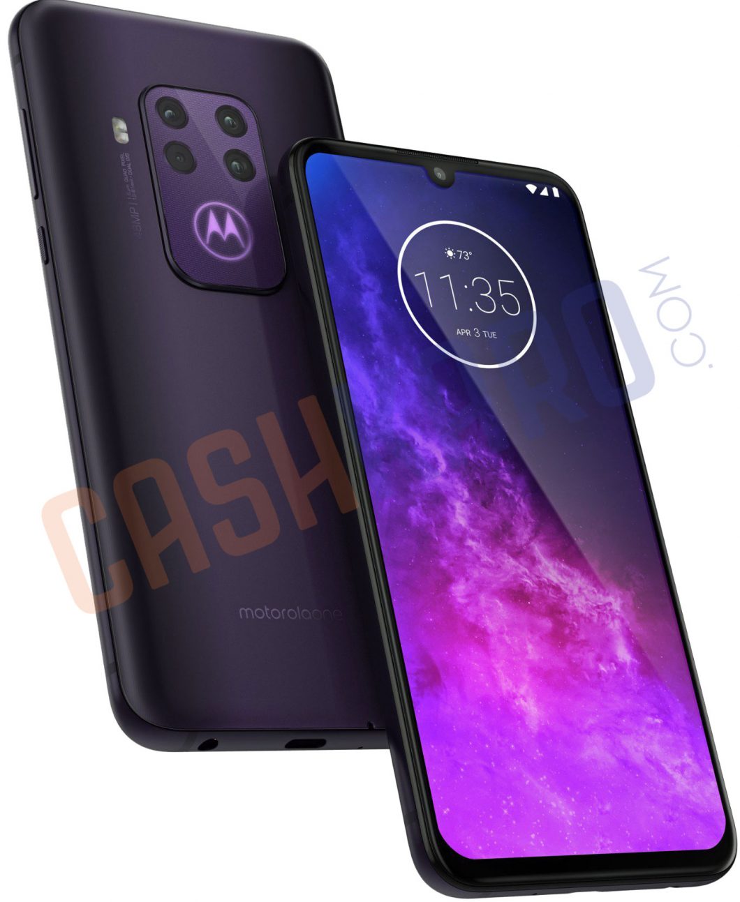 Motorola One Pro com quatro câmeras na traseira vaza em imagens • Tecnoblog