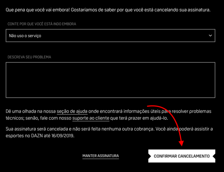 Como cancelar a assinatura do Dazn • Tecnoblog