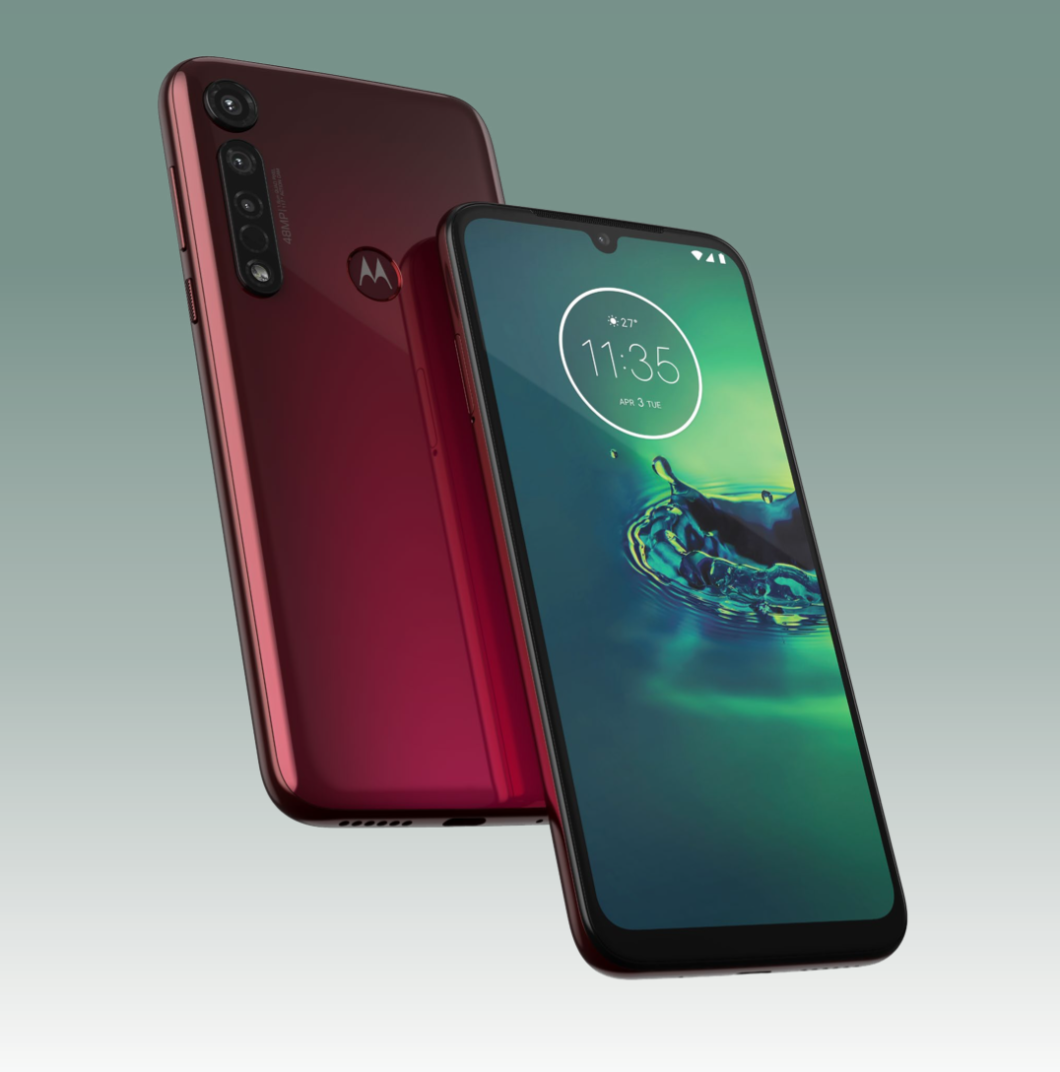 Motorola lança Moto G8 Play e G8 Plus com câmera tripla e baterias ...