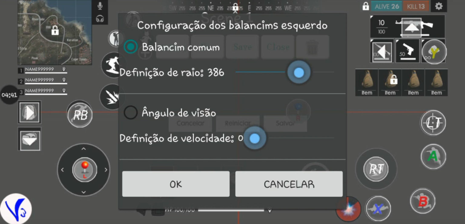 Como jogar Free Fire com controle [gamepad, joystick, joypad, manete ...