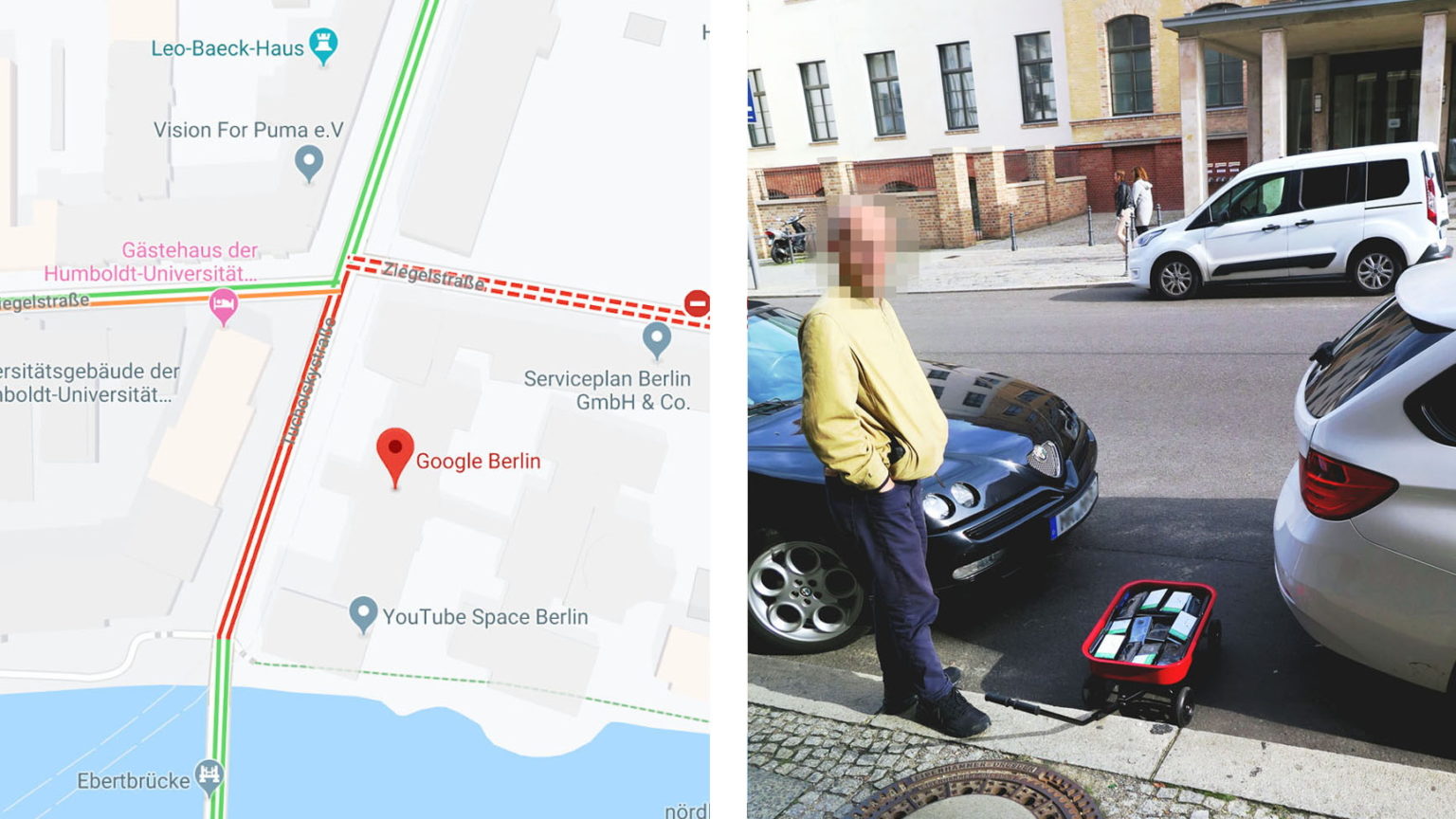Artista cria engarrafamento falso no Google Maps com 99 celulares ...