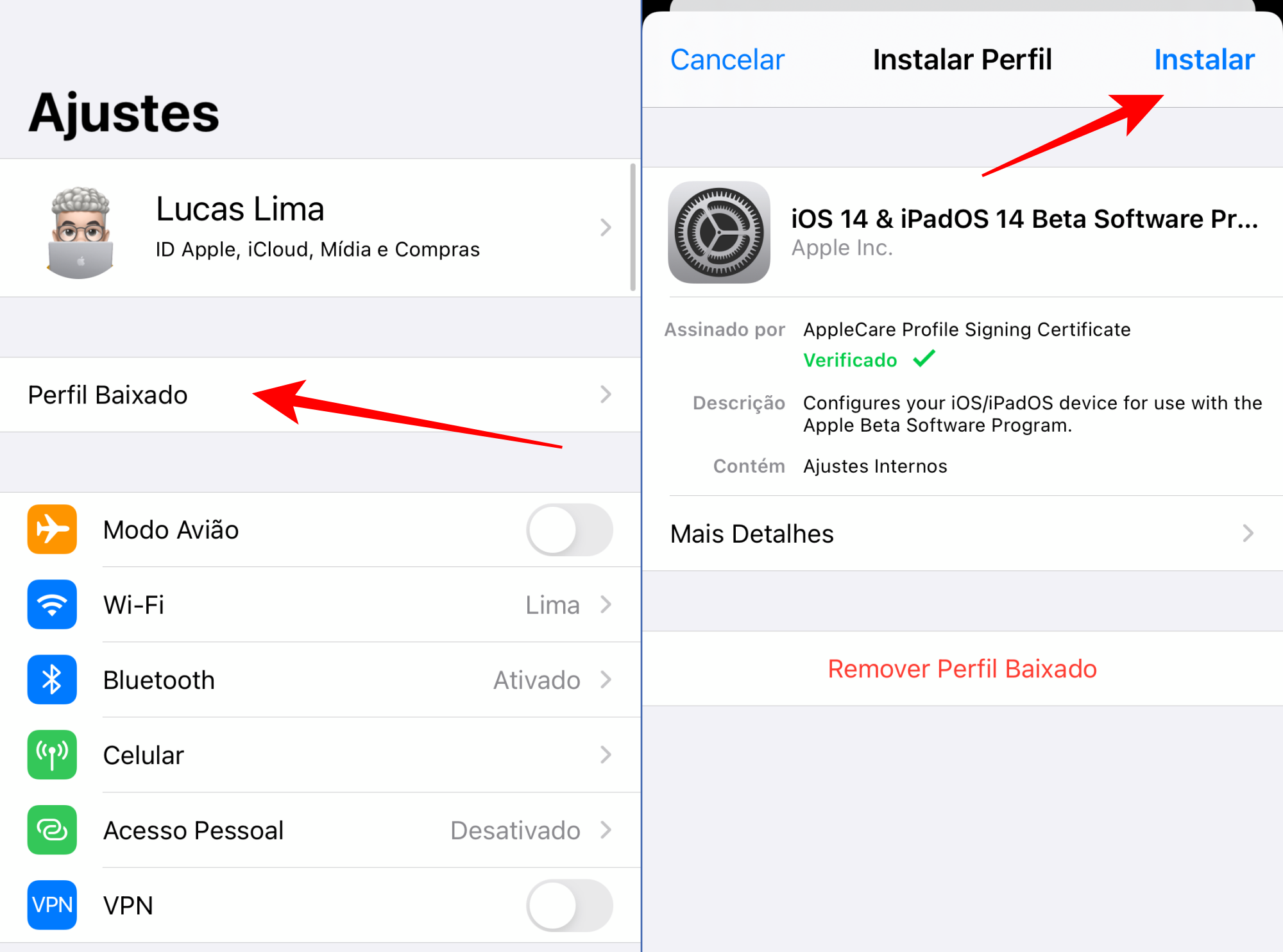 Como instalar o beta público do iOS 14 no iPhone? • Tecnoblog Como instalar o beta público do iOS 14 no iPhone? • Tecnoblog