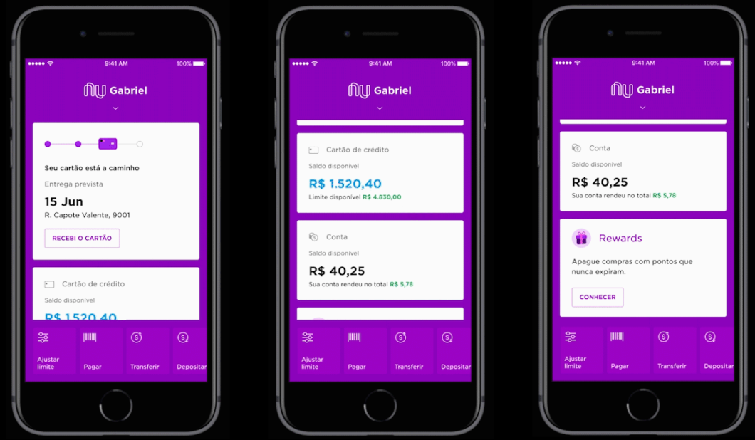 Nubank simplifica interface do app e adota cards na vertical • Tecnoblog