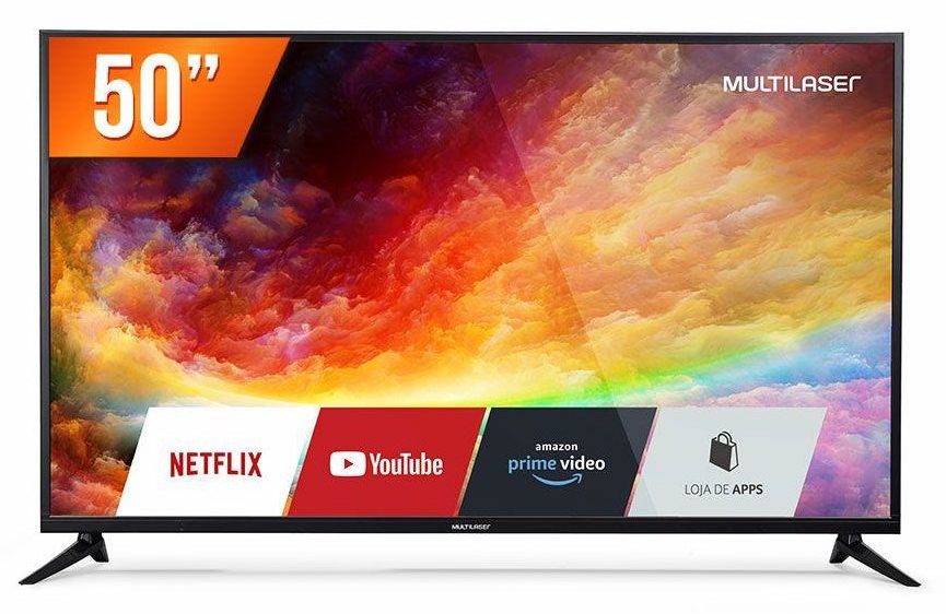 Multilaser anuncia sua primeira TV 4K de 50" com Netflix e Prime Video ...