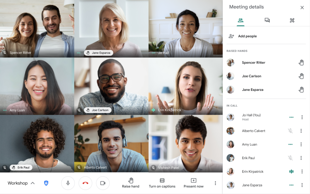Google Meet ganha recurso para levantar a mão em chamadas • Tecnoblog