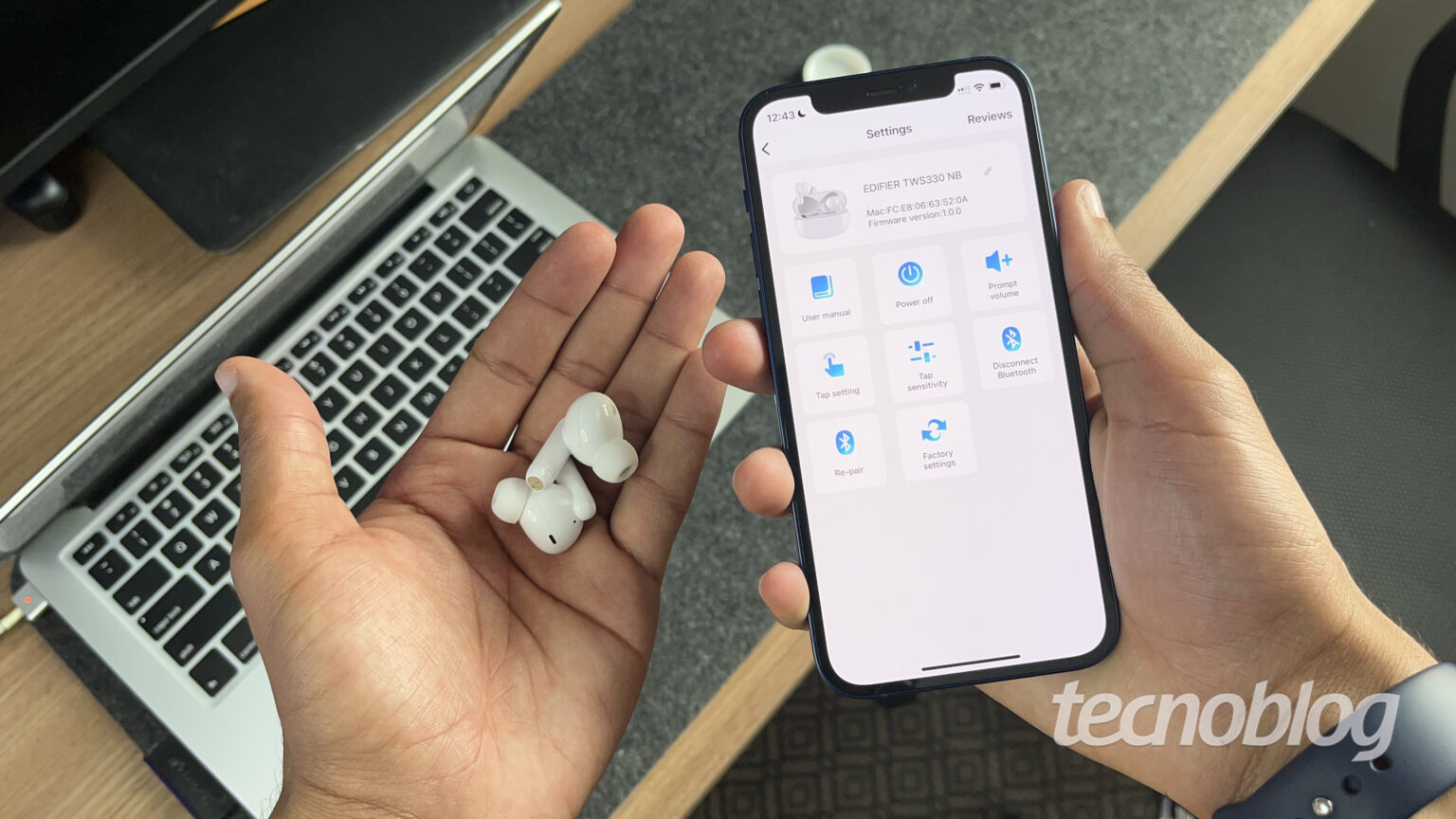 Review Edifier TWS330 NB: os AirPods Pro para a massa • Tecnoblog