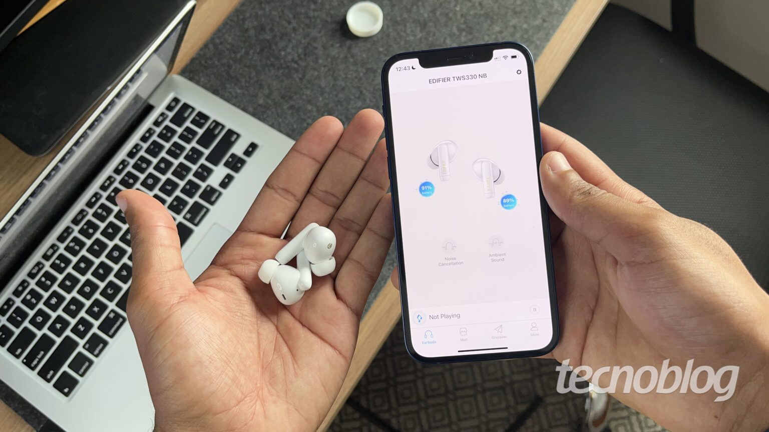 Review Edifier TWS330 NB: os AirPods Pro para a massa • Tecnoblog