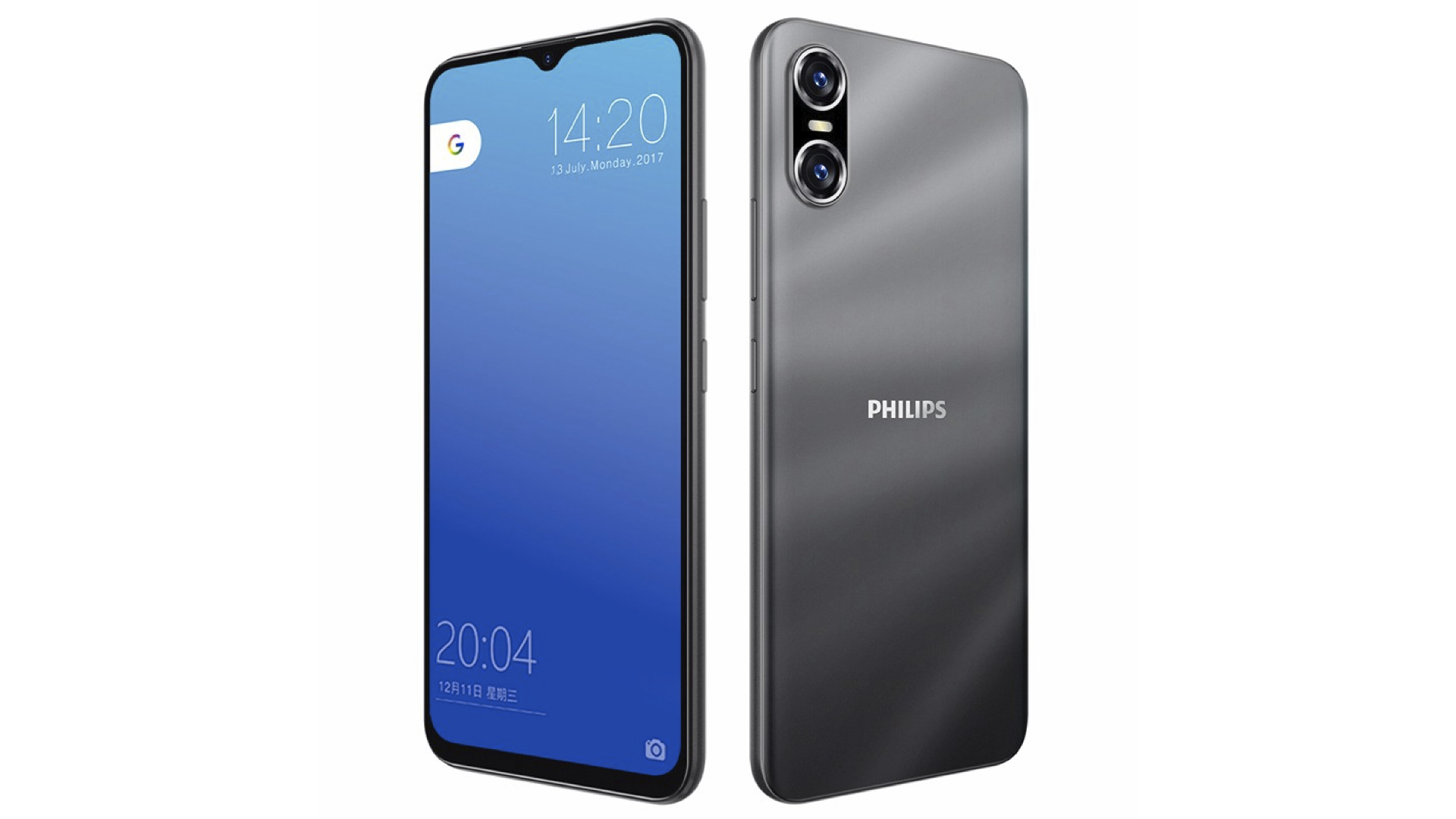 Philips PH2 é um celular barato com visual de iPhone 13 e carregador à ...