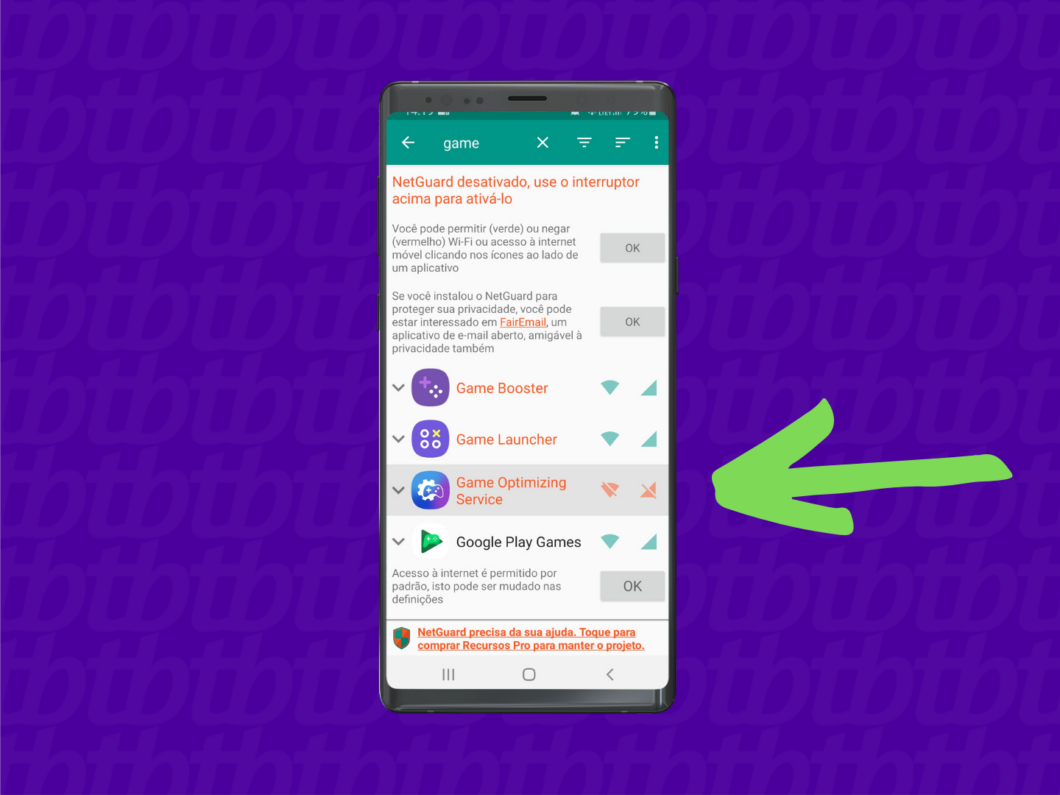 Como desabilitar o Game Optimizing Service da Samsung • Tecnoblog