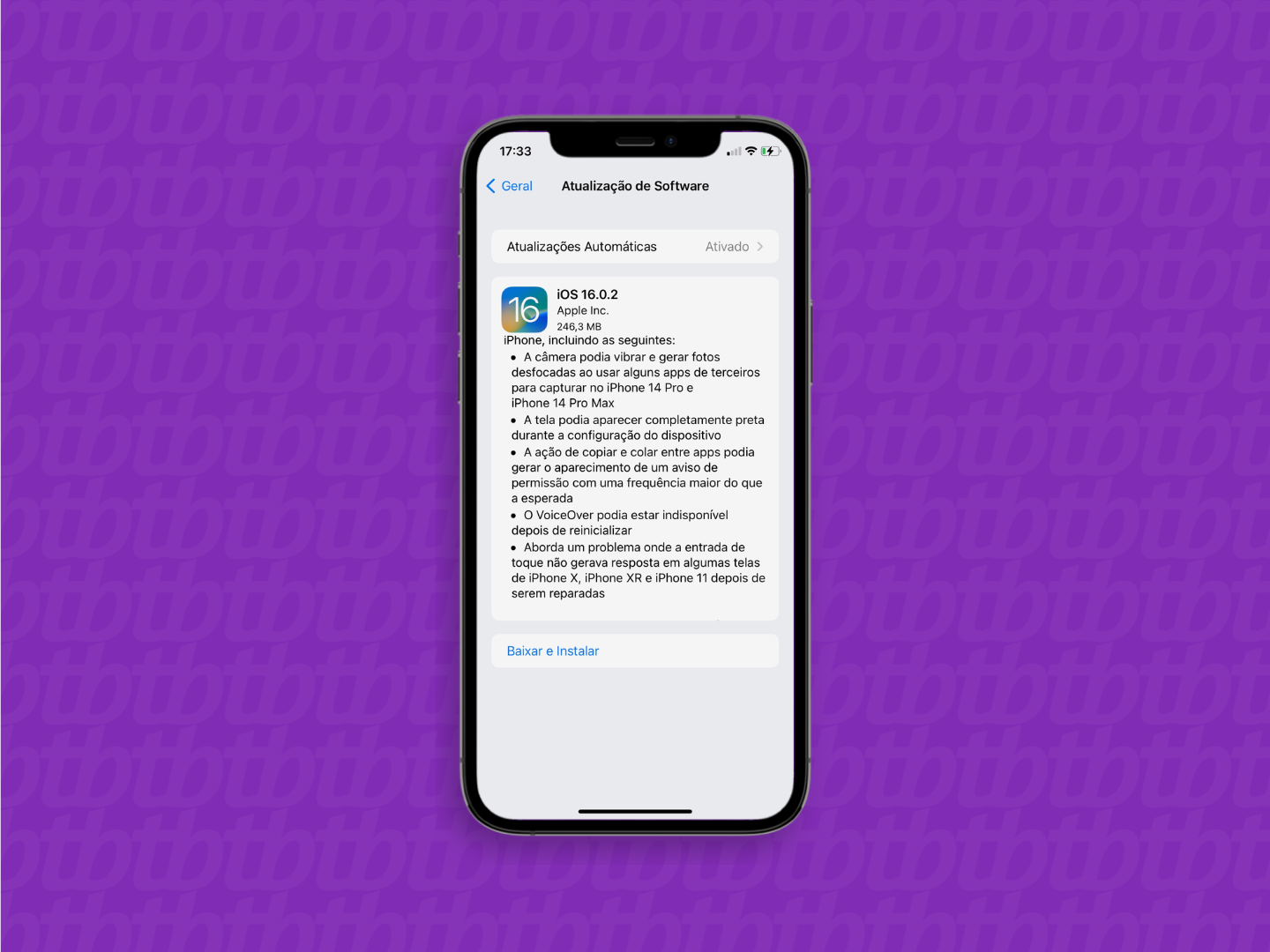 Atualização do iOS 16 conserta pop-ups irritantes ao copiar e colar ...