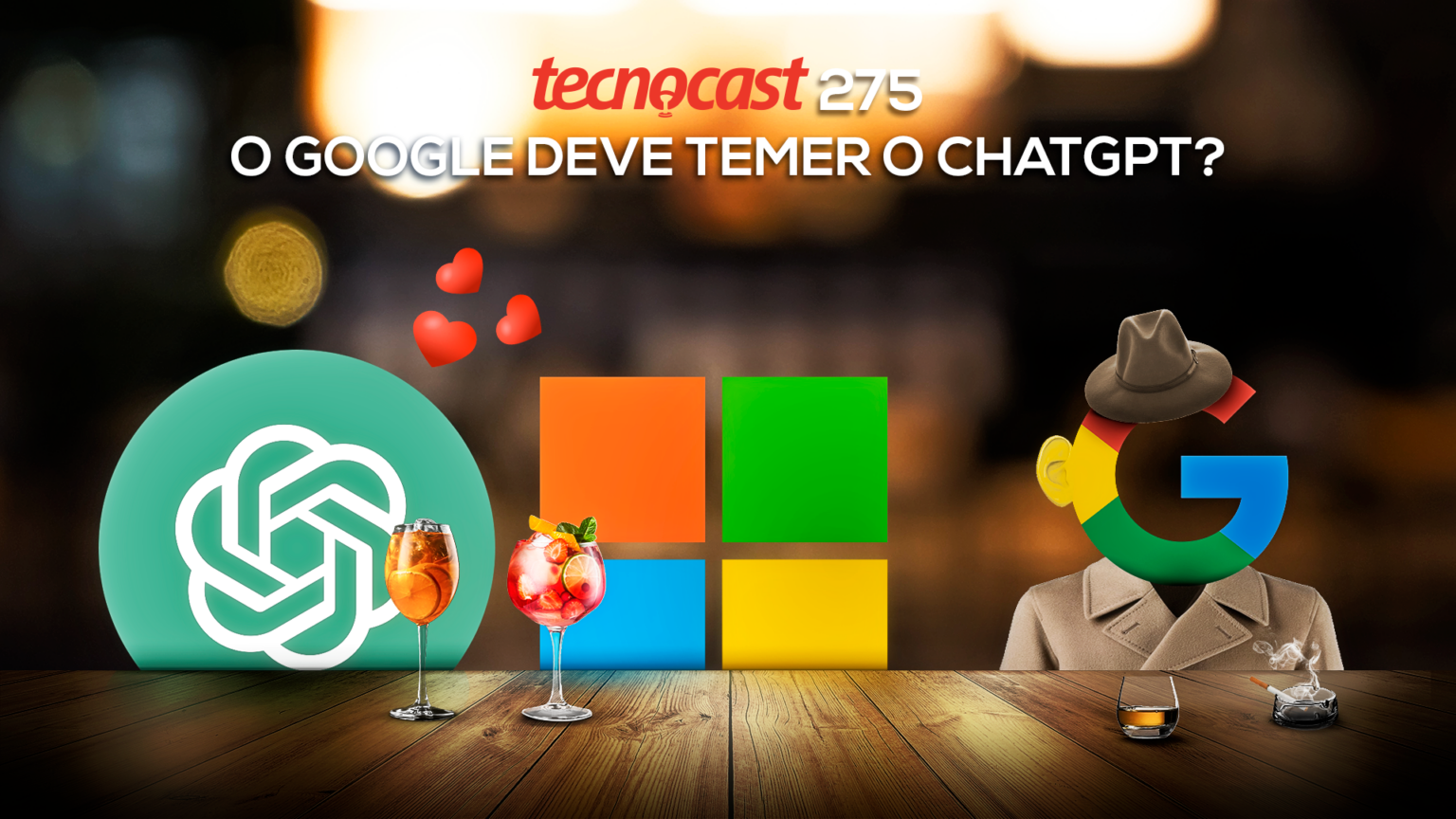 O Google deve temer o ChatGPT? • Tecnocast 275 • Tecnoblog
