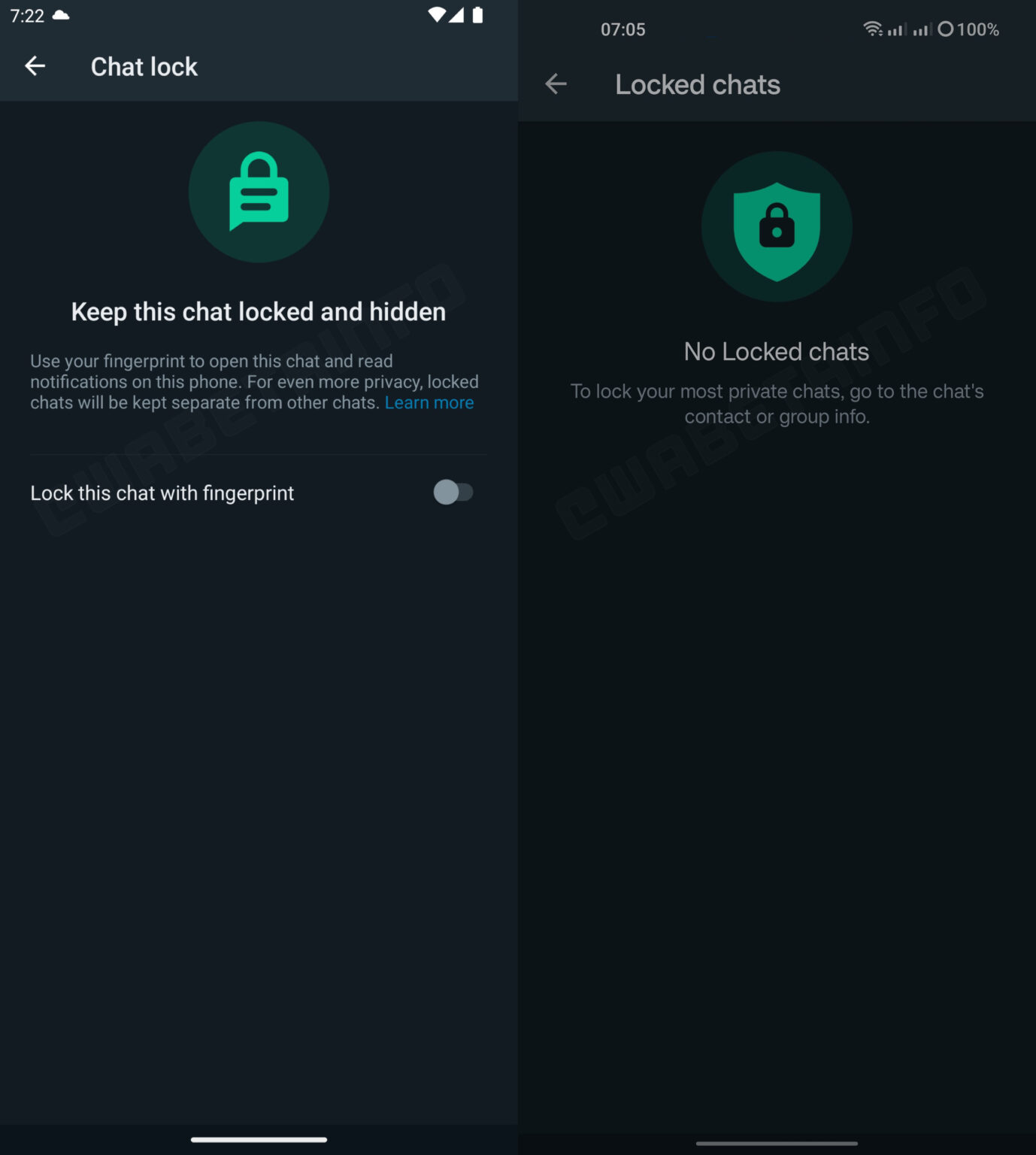 WhatsApp testa proteção com senha ou biometria para conversas ...