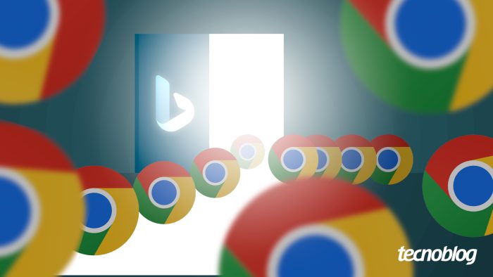 Pop-up sugerindo Bing no Chrome usa programa separado do Windows ...