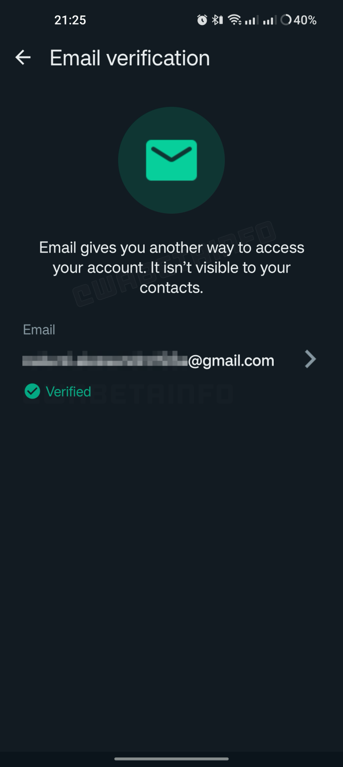WhatsApp está desenvolvendo ferramenta de autenticação via email ...