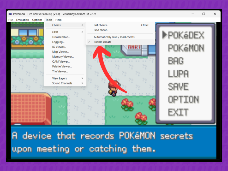 Códigos e cheats de Pokémon Fire Red e Leaf Green • Tecnoblog