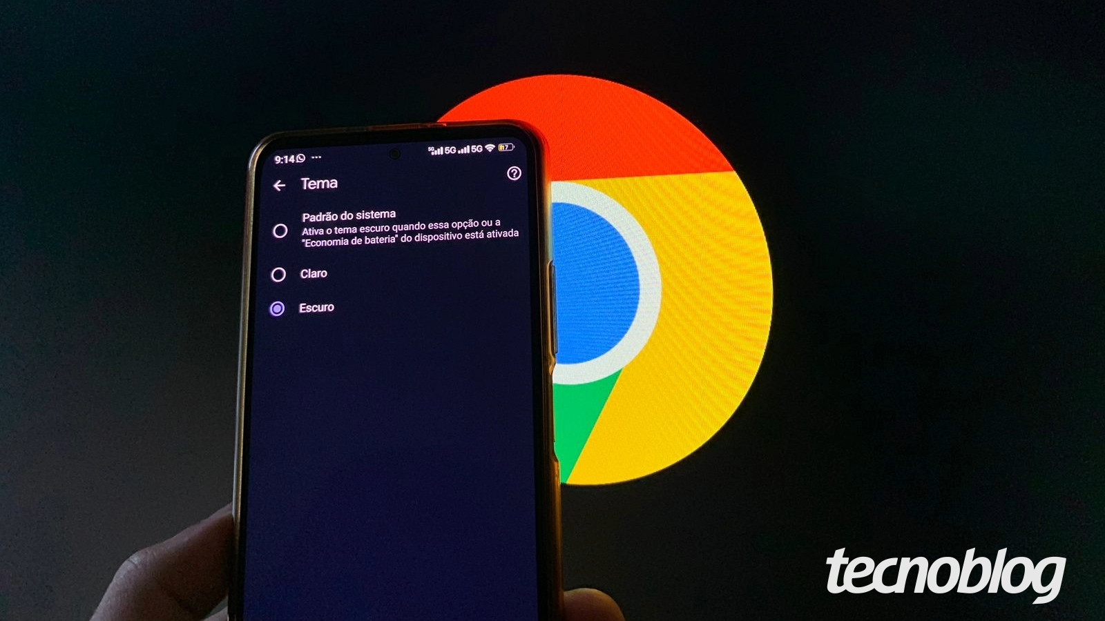 Como usar o modo escuro do Google Chrome pelo celular ou PC – Tecnoblog