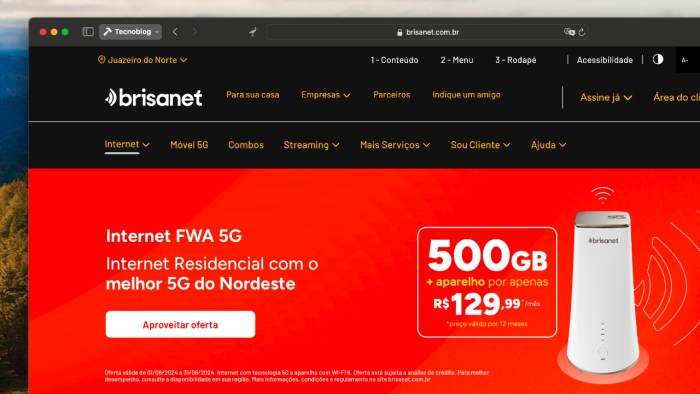 Brisanet lança banda larga por 5G FWA com preço mais barato que Claro e ...