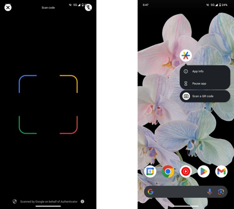 Finalmente o Google Authenticator para Android está sendo melhorado ...