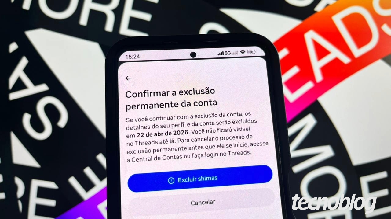 Como excluir a conta do Threads pelo celular ou PC • Tecnoblog