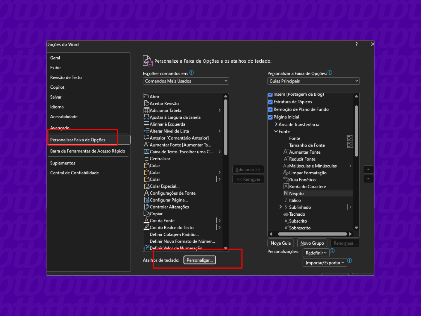 Bug no Microsoft Word muda atalho de negrito; veja como corrigir ...