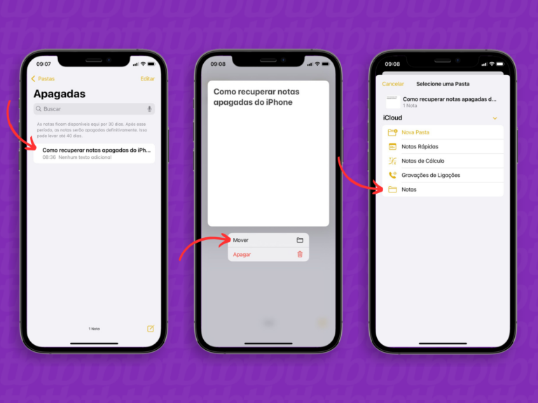 Como recuperar as notas apagadas do iPhone? Saiba restaurar as ...