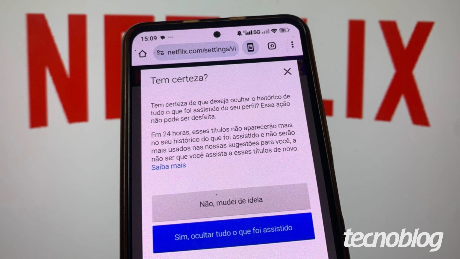 Como apagar seu histórico da Netflix para remover o que foi assistido ...