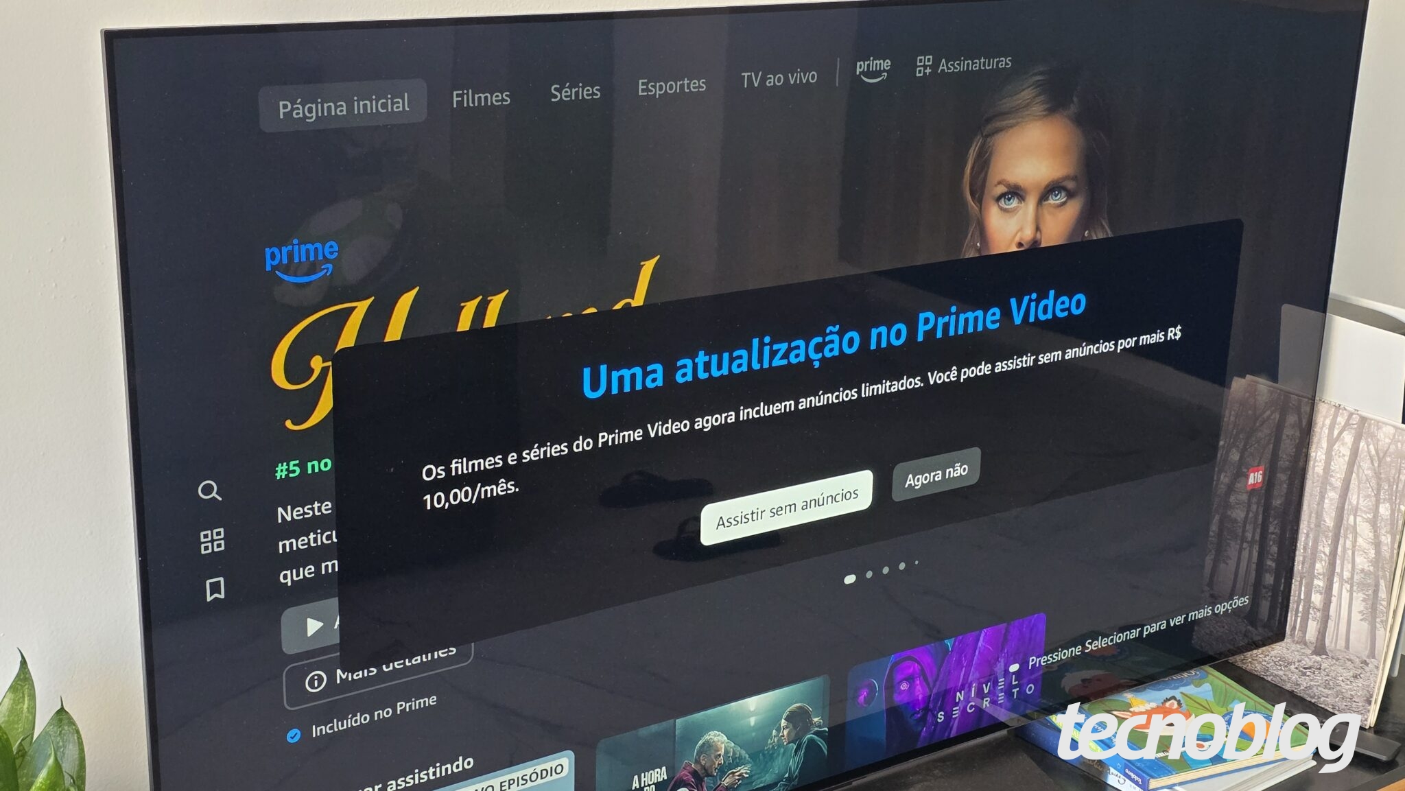 Amazon dobra quantidade de anúncios no Prime Video, diz site • Tecnoblog