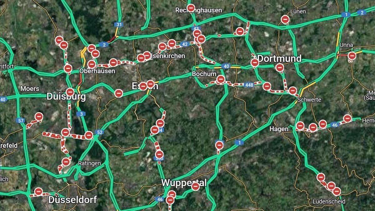 Google Maps causa confusão na Alemanha ao errar sobre rodovias fechadas ...