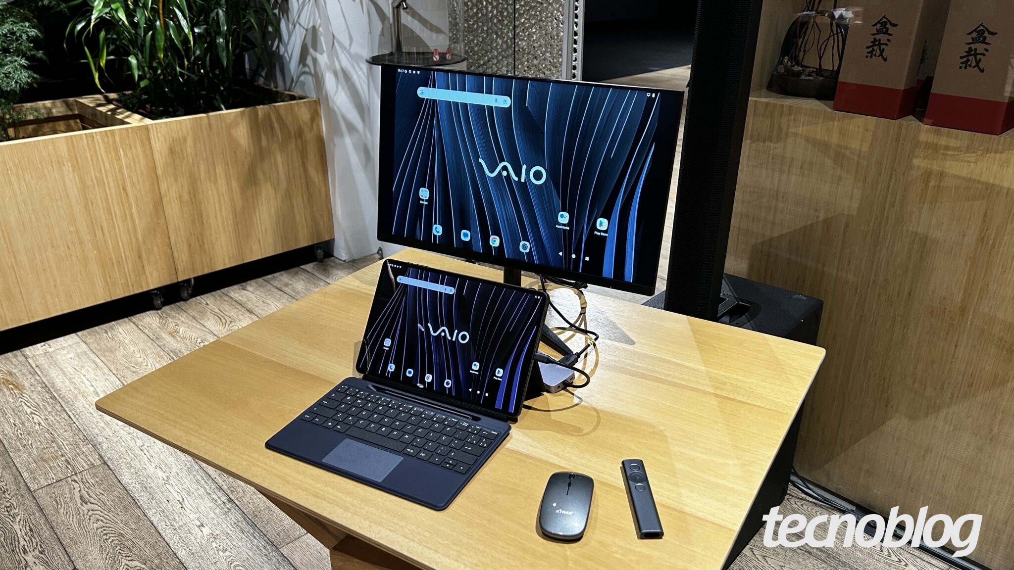 TL12 é o tablet Android de 12,6" que a Vaio acaba de lançar no Brasil ...