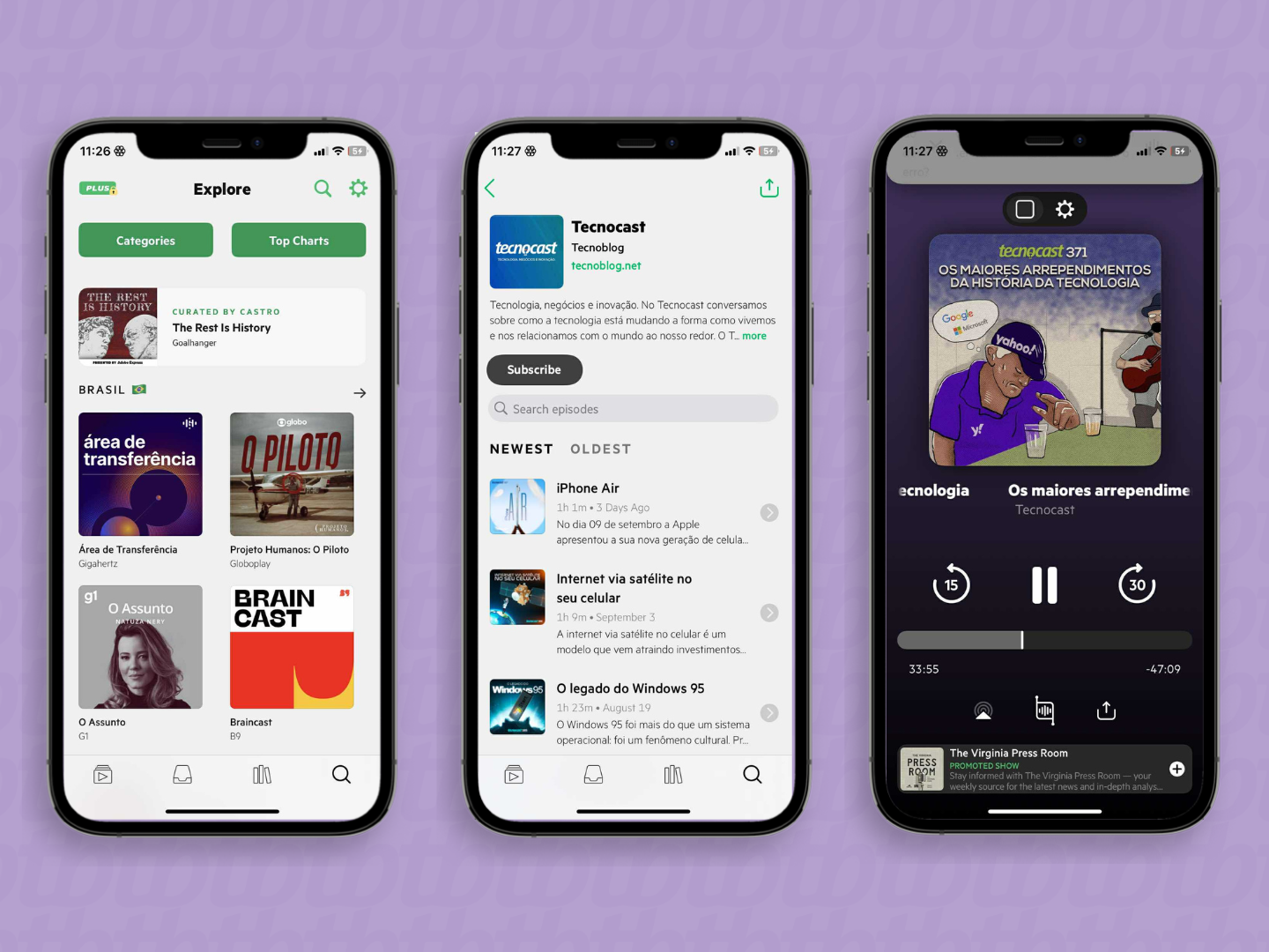 17 apps para ouvir podcast • Tecnoblog