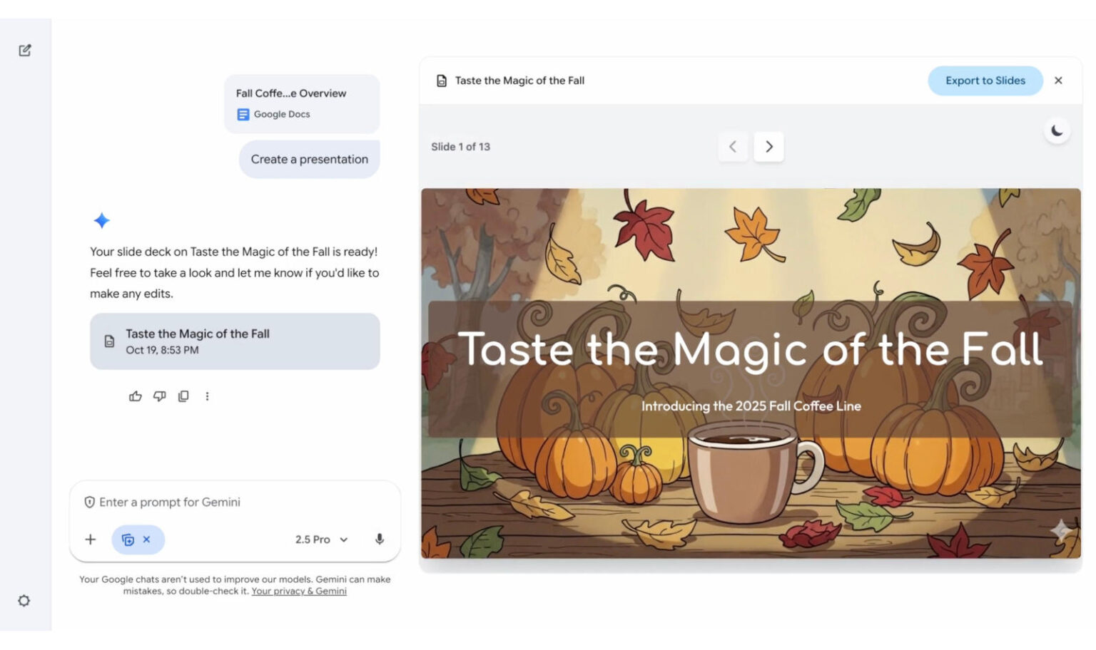 Google Gemini agora te ajuda a criar slides para apresentações • Tecnoblog